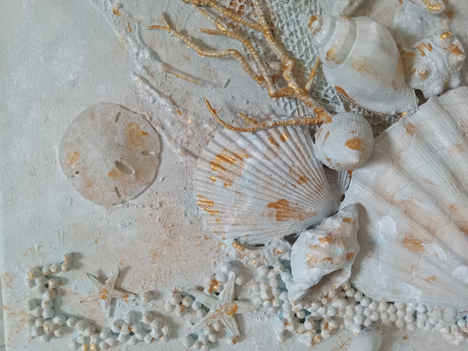 Coastal Decor Wall Art Modern Unique Beach Decor Wall Hanging, Handmade ...