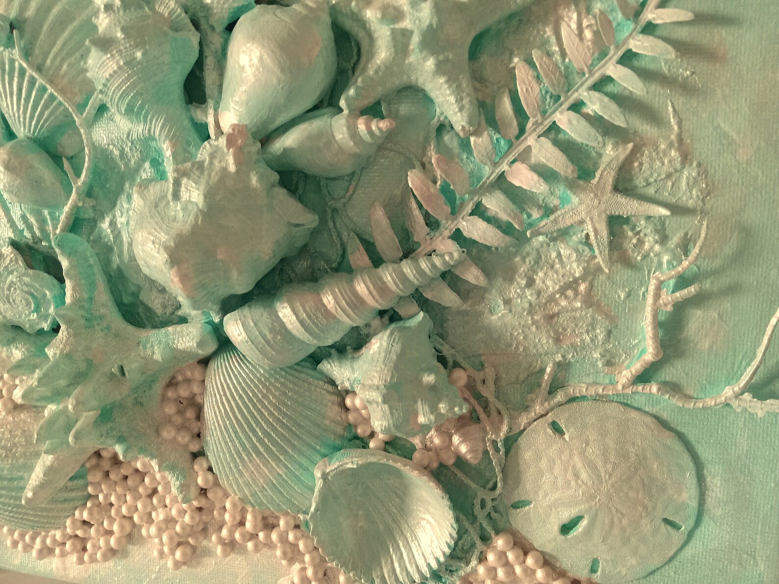 Coastal Decor Wall Art Modern Unique Beach Decor Wall Hanging, Handmade ...