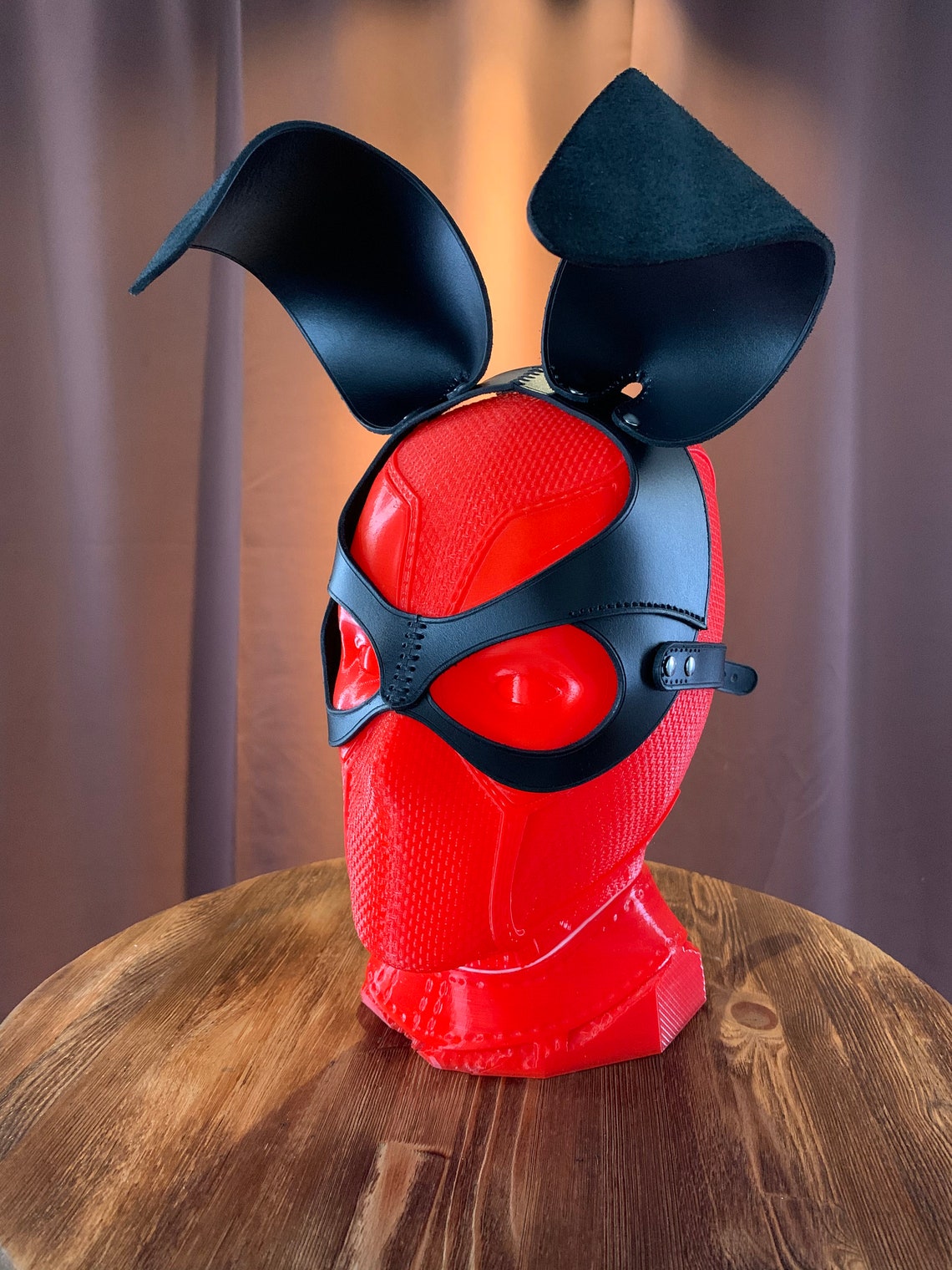 Leather mask pattern Leather bunny mask pattern Mask | Etsy