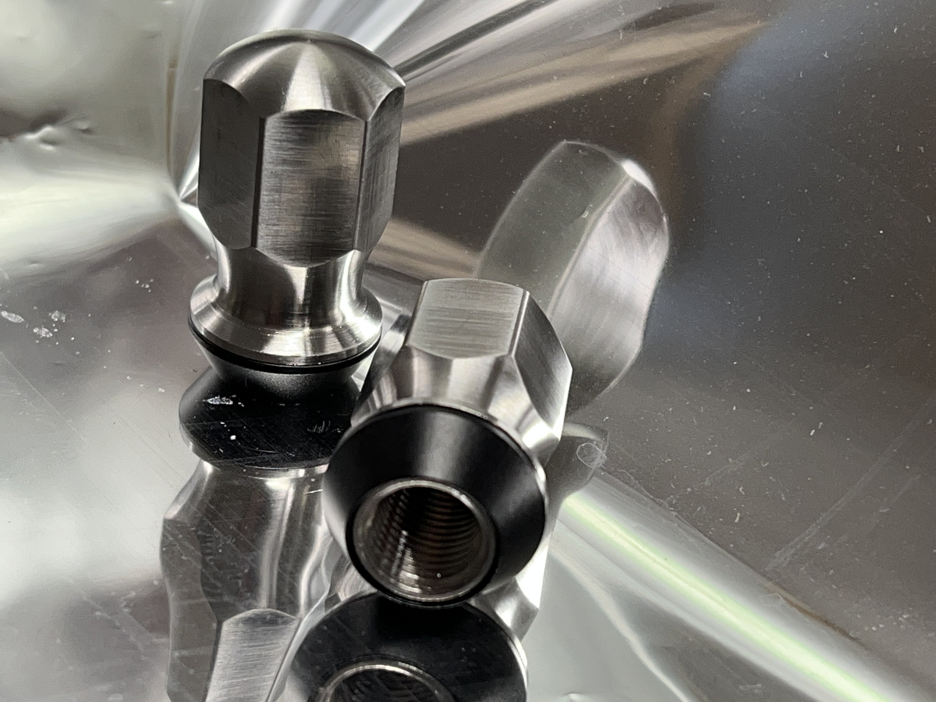 Floating Rotating 60 Degree Seat Closed End Titanium Lug Nut - Etsy