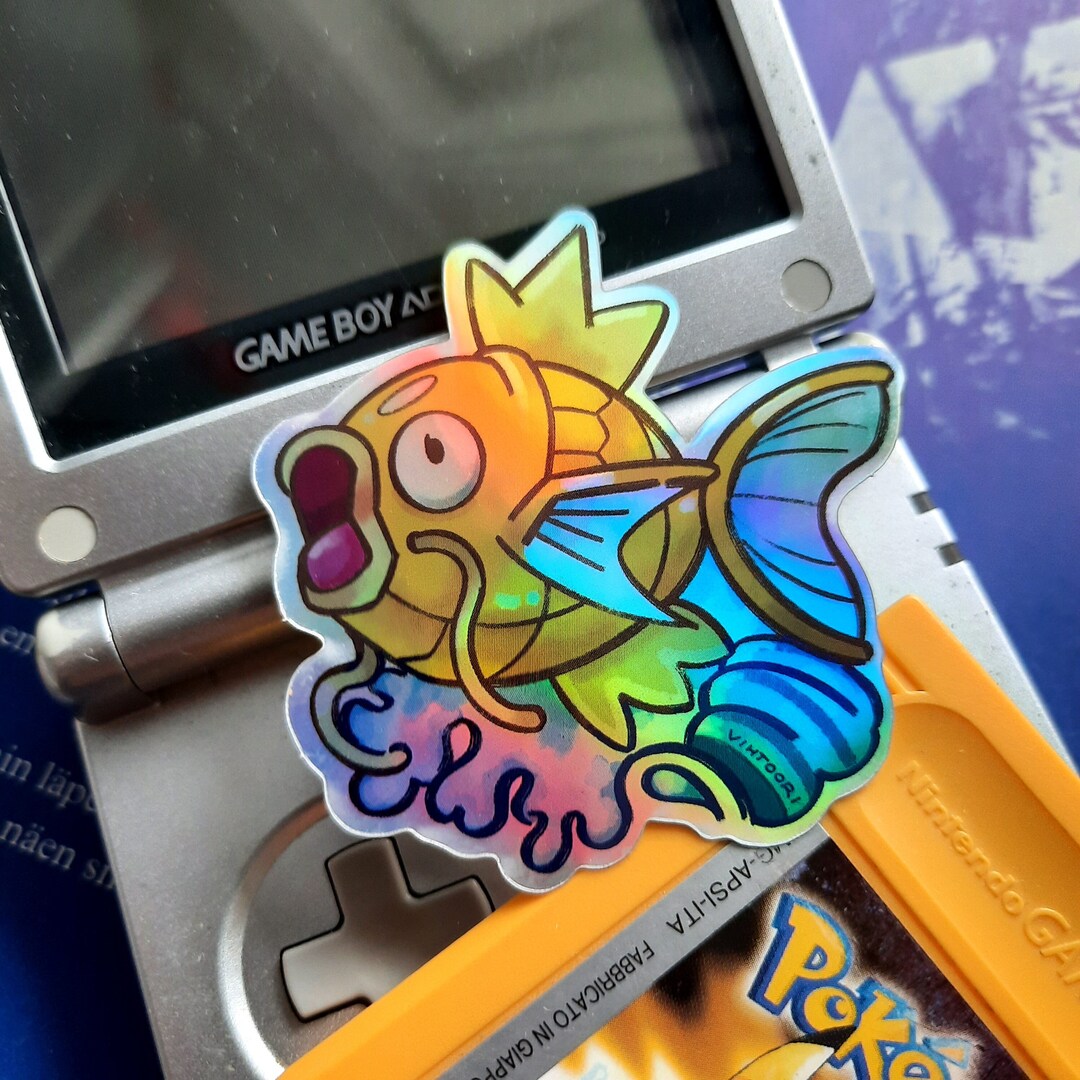 Shiny Magikarp Holographic Sticker - Etsy