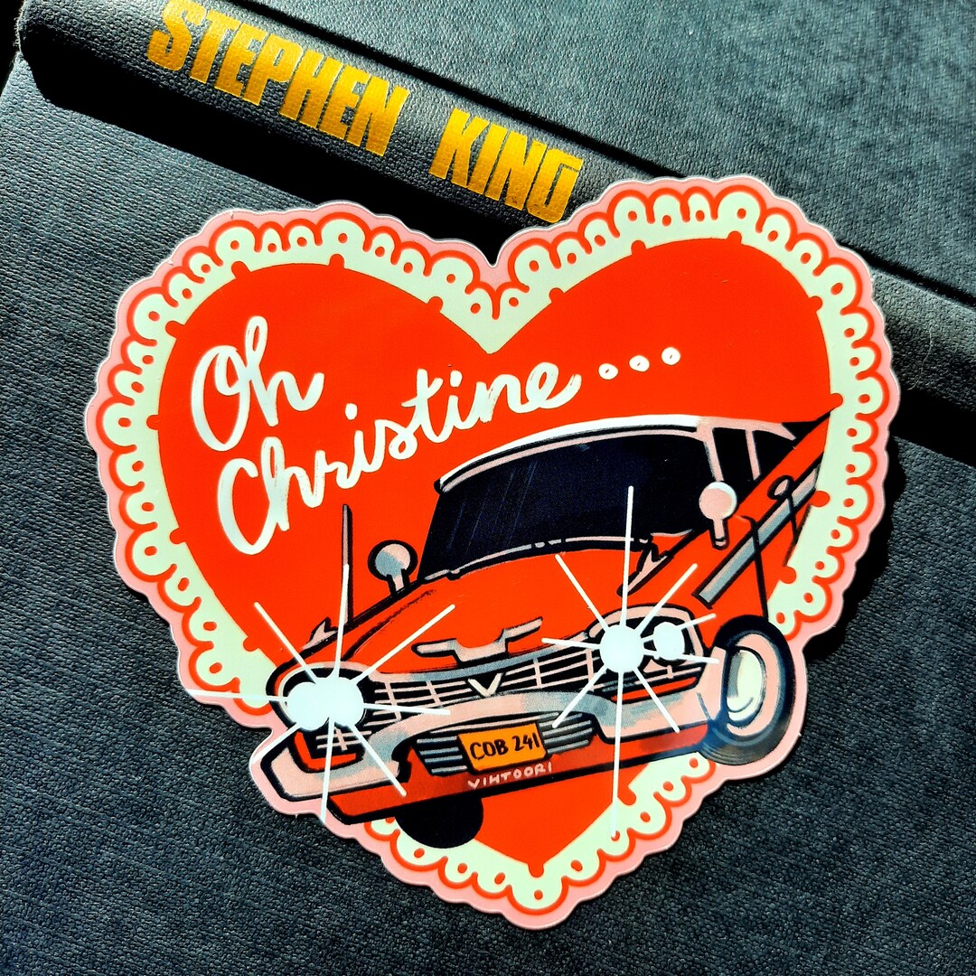 Christine Vinyl Sticker - Etsy