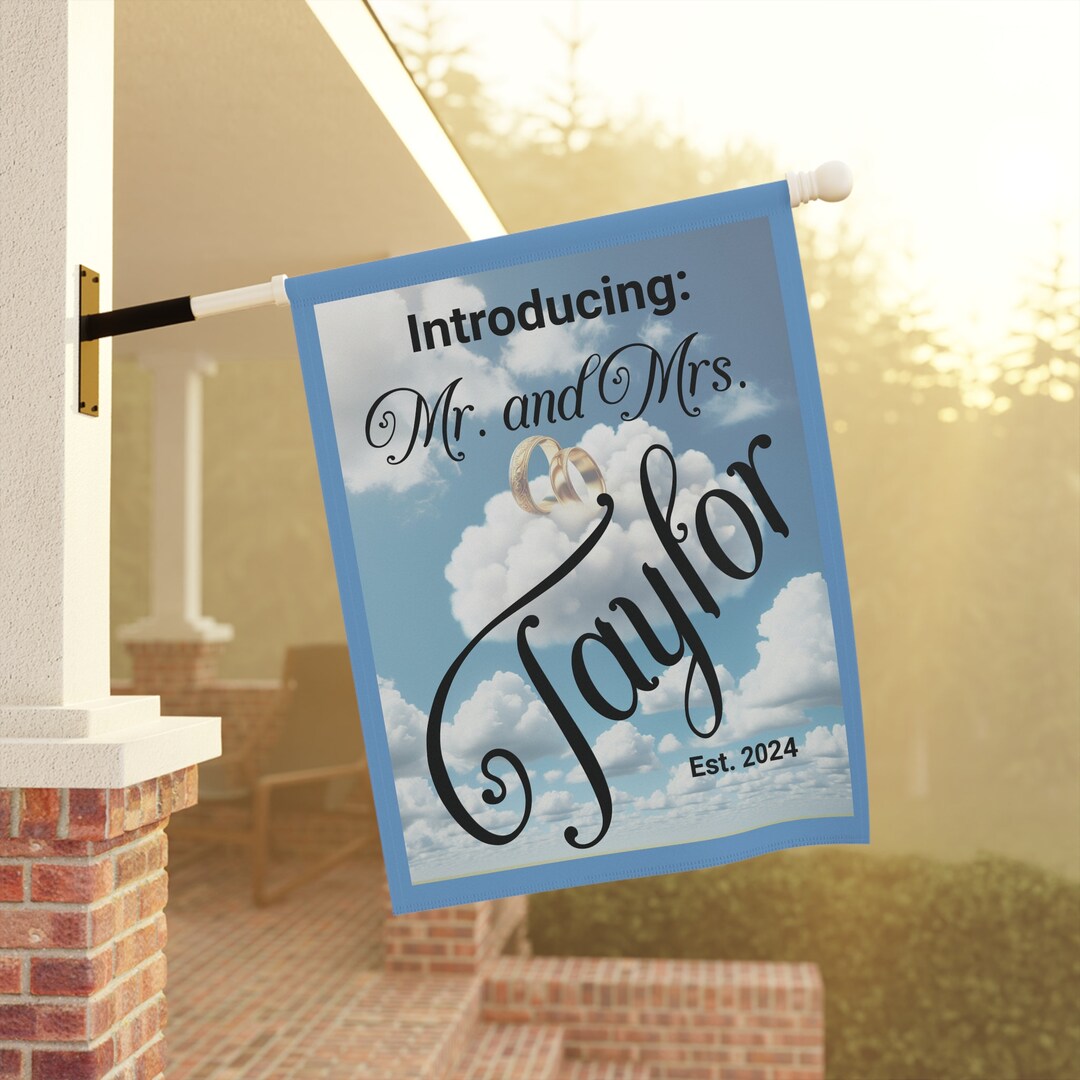Newlywed Yard Sign, Just Married, Couple Gift, Bridal Shower Gift - Etsy
