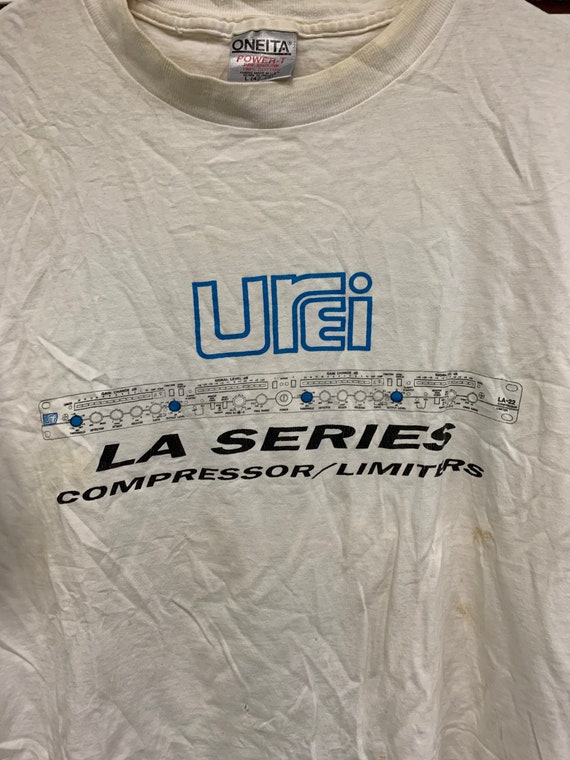 Vintage LA series compressor T-shirt 1990s size large - Gem
