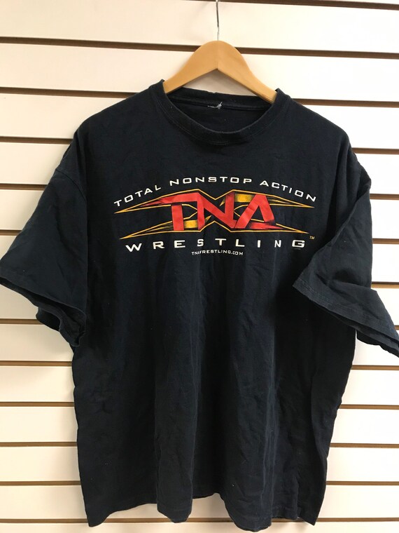 Vintage Tna Wrestling T Shirt Size Large - Etsy