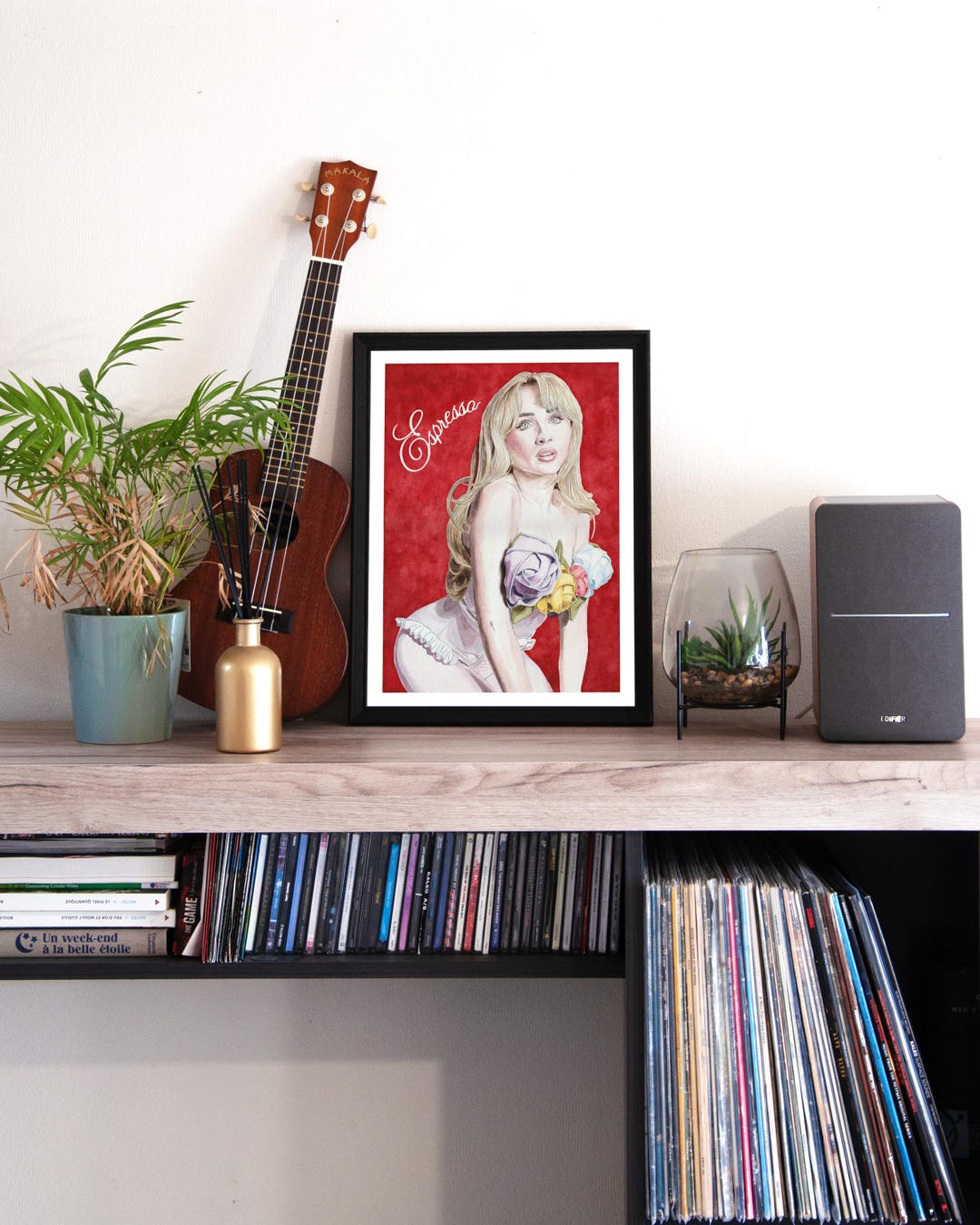 Sabrina Carpenter | Aquarelle | 300gr Paper (print) - Etsy