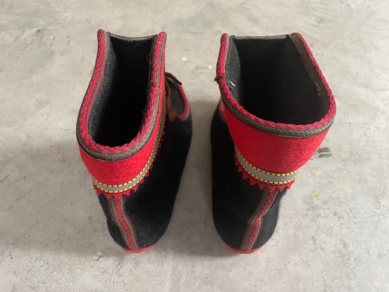 Sami Felt Boots Made in Finland - Etsy