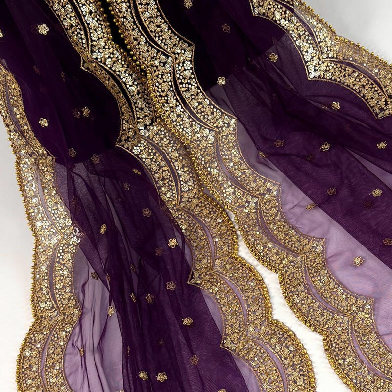 Indian Dupatta Orange - Etsy