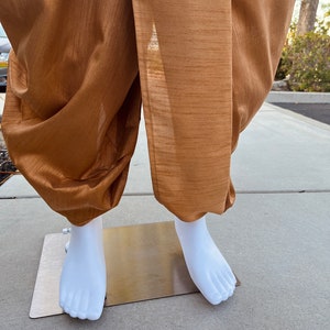 Gold Color Dhotis for Men | Dhoti for Kurtas | Raw Silk Dhotis | Gold ...