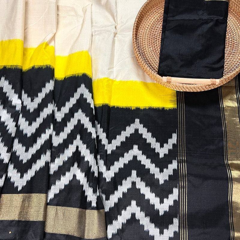 Pochampally Silk Saree - Etsy