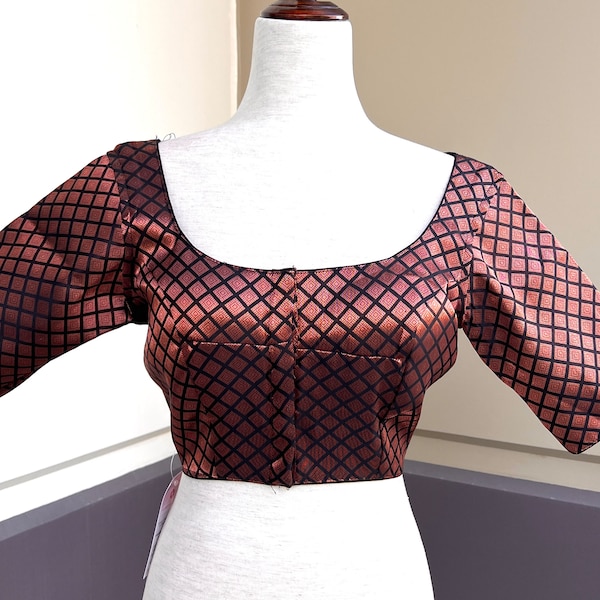 Copper Color Indian Blouse - Etsy