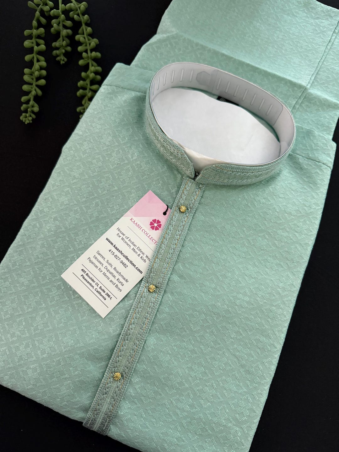 Sea Green Color Raw Silk Kurta Pajama for Men in Self Design | Men ...