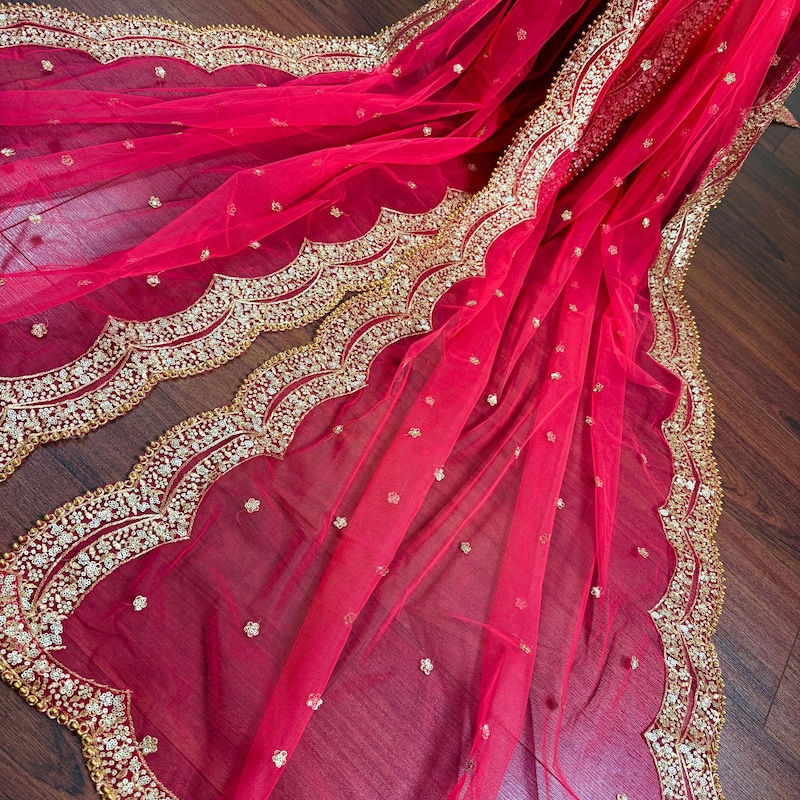 Beaded Net Shawl Bridal - Etsy