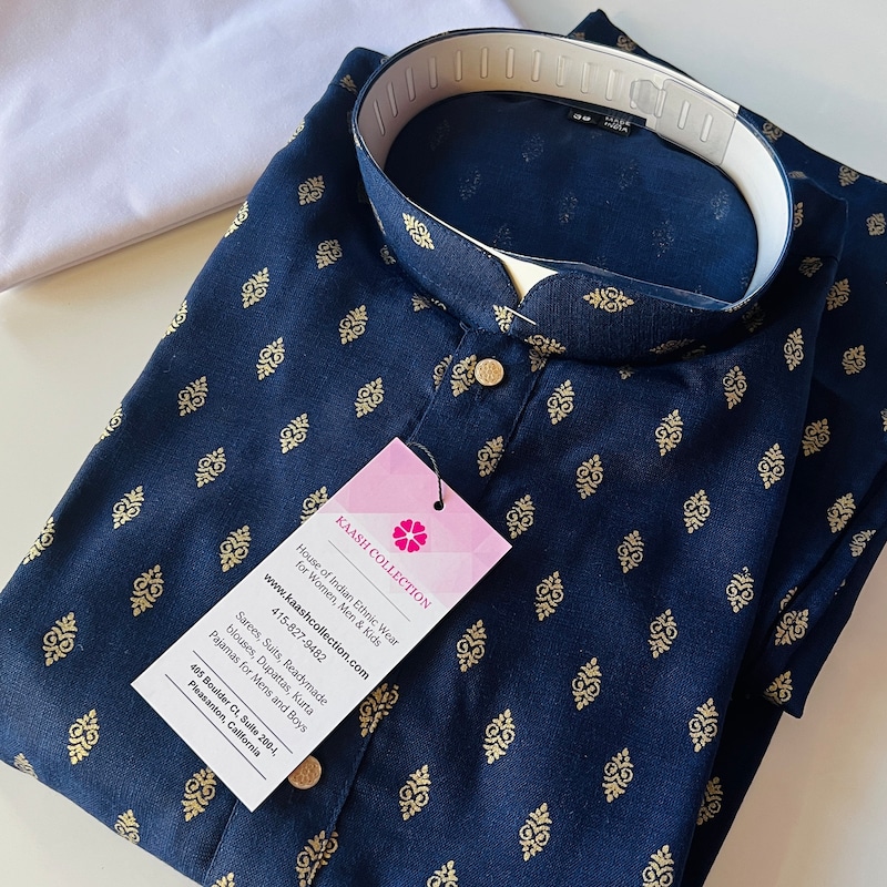 Kurta Blue Design - Etsy