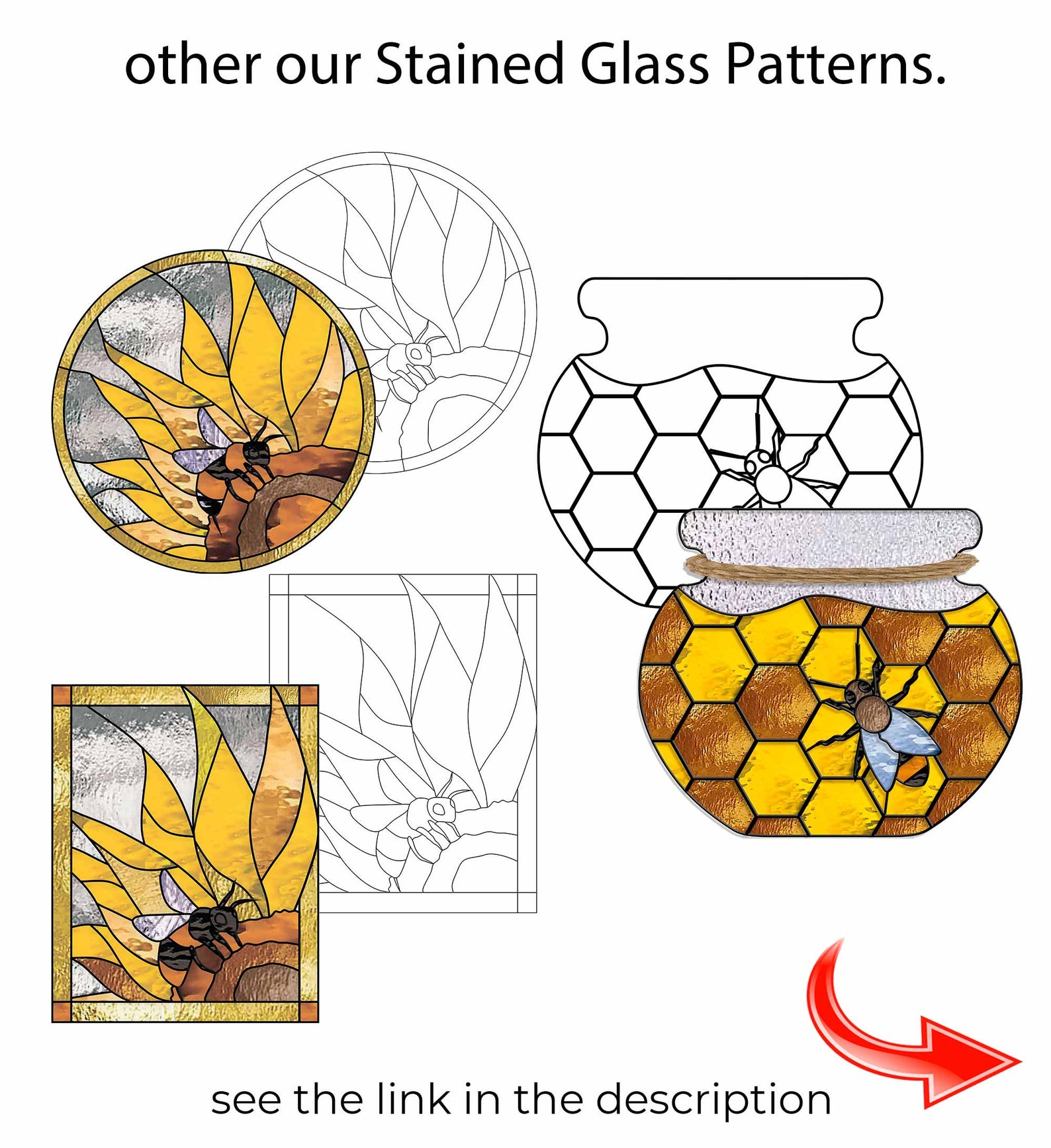 Stained glass pattern Lizard window hangings wall hanging | Etsy