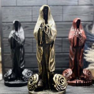 Silicone Mold santa Muerte holy Death of Big 11.8 Inches Santa Muerte ...
