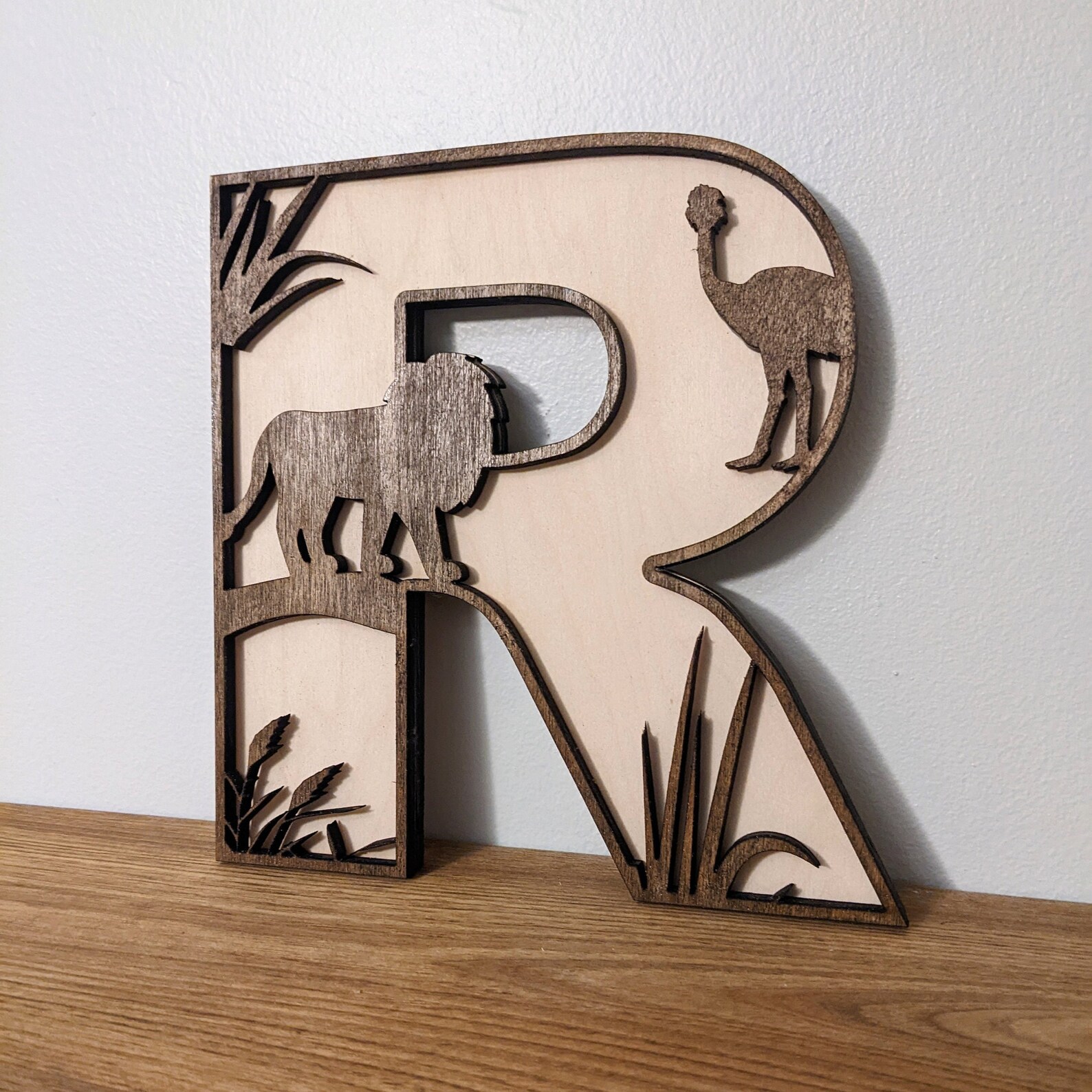 Animal Nursery Letters Name Sign Animal Themed Letters - Etsy
