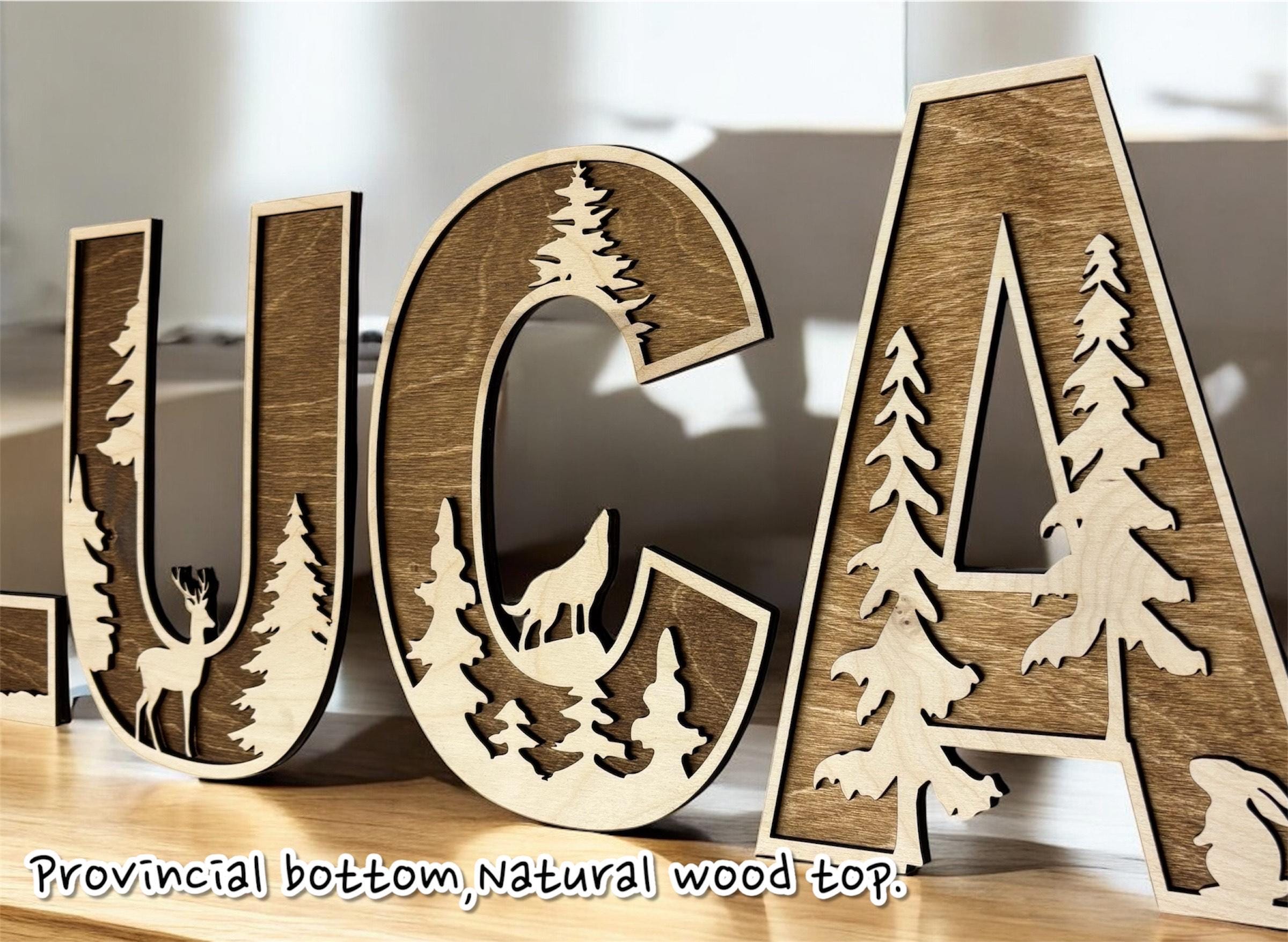 Woodland Animal Name Sign, Forest Themed Nursery Decor, Forest Theme ...