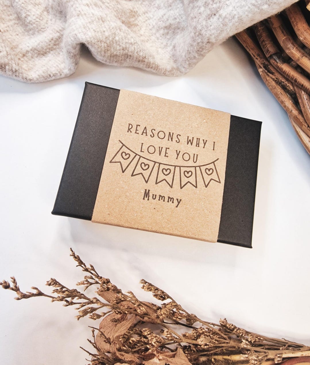Reasons Why I Love You Mummy Cards Gift Box: Personalised Keepsake Gift ...