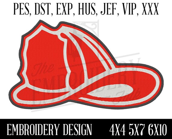 Fire Fighter Embroidery Design Embroidery Patterns Machine - Etsy