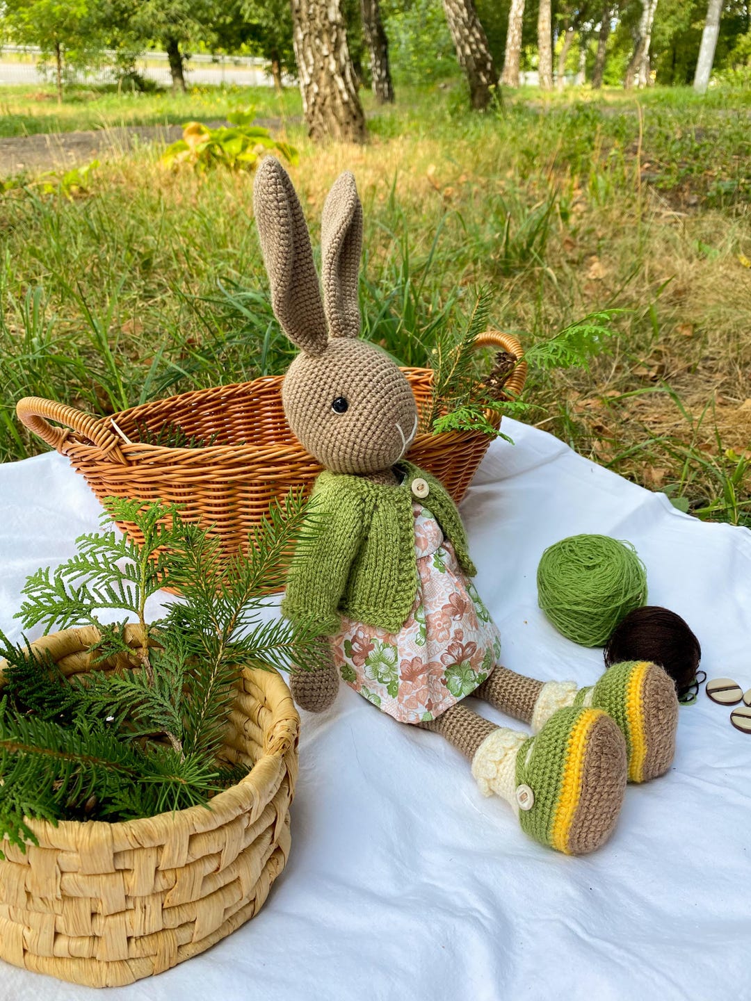 Amigurumi, Crochet Bunny, Crochet Rabbit, Crochet Doll, Crochet ...