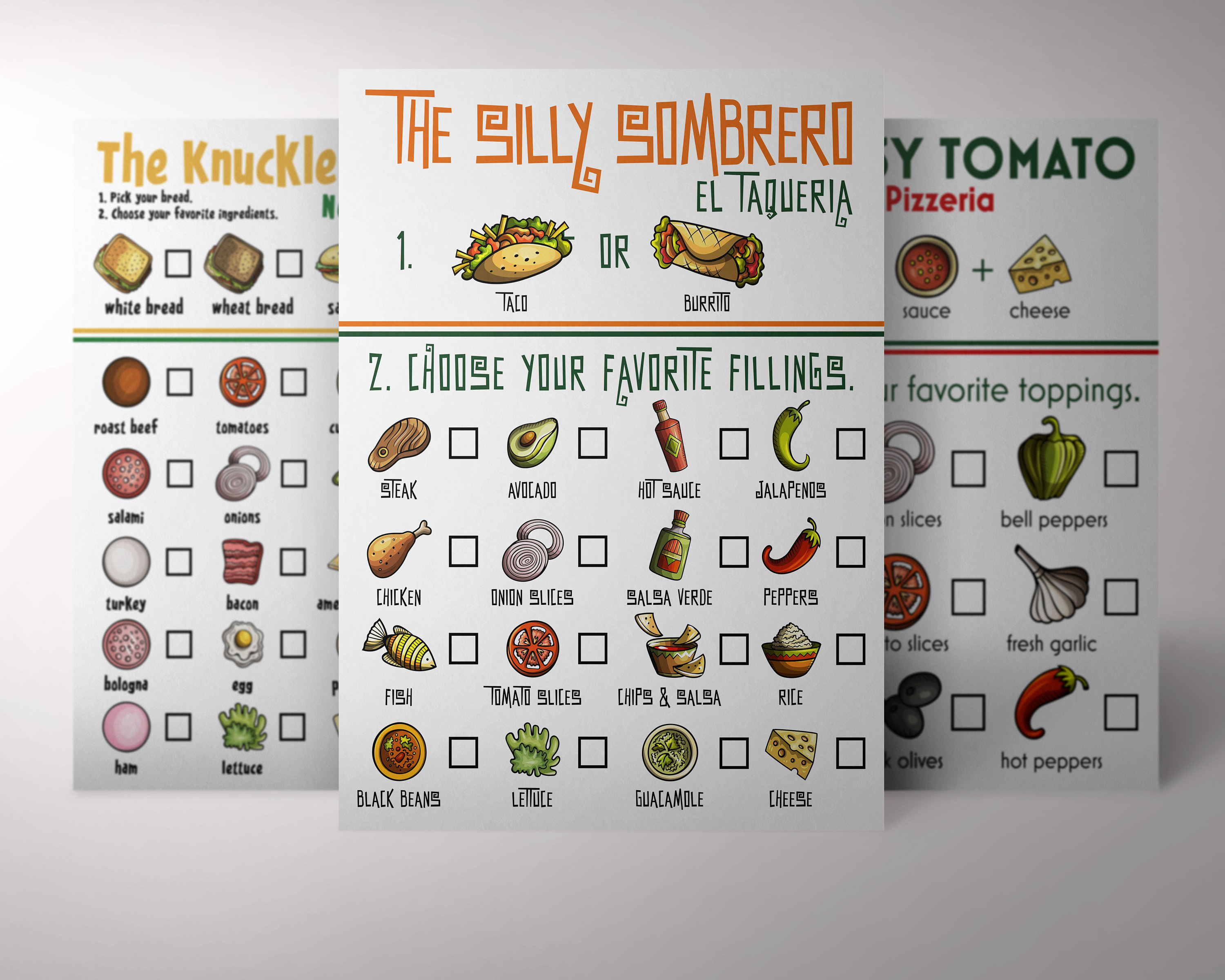 These Pretend Play Restaurant Menus Are A Fun Addition to Any Child's ...