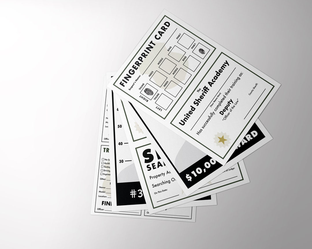 These Pretend Sheriff Printables Are A Fun Addition to Any Child's ...