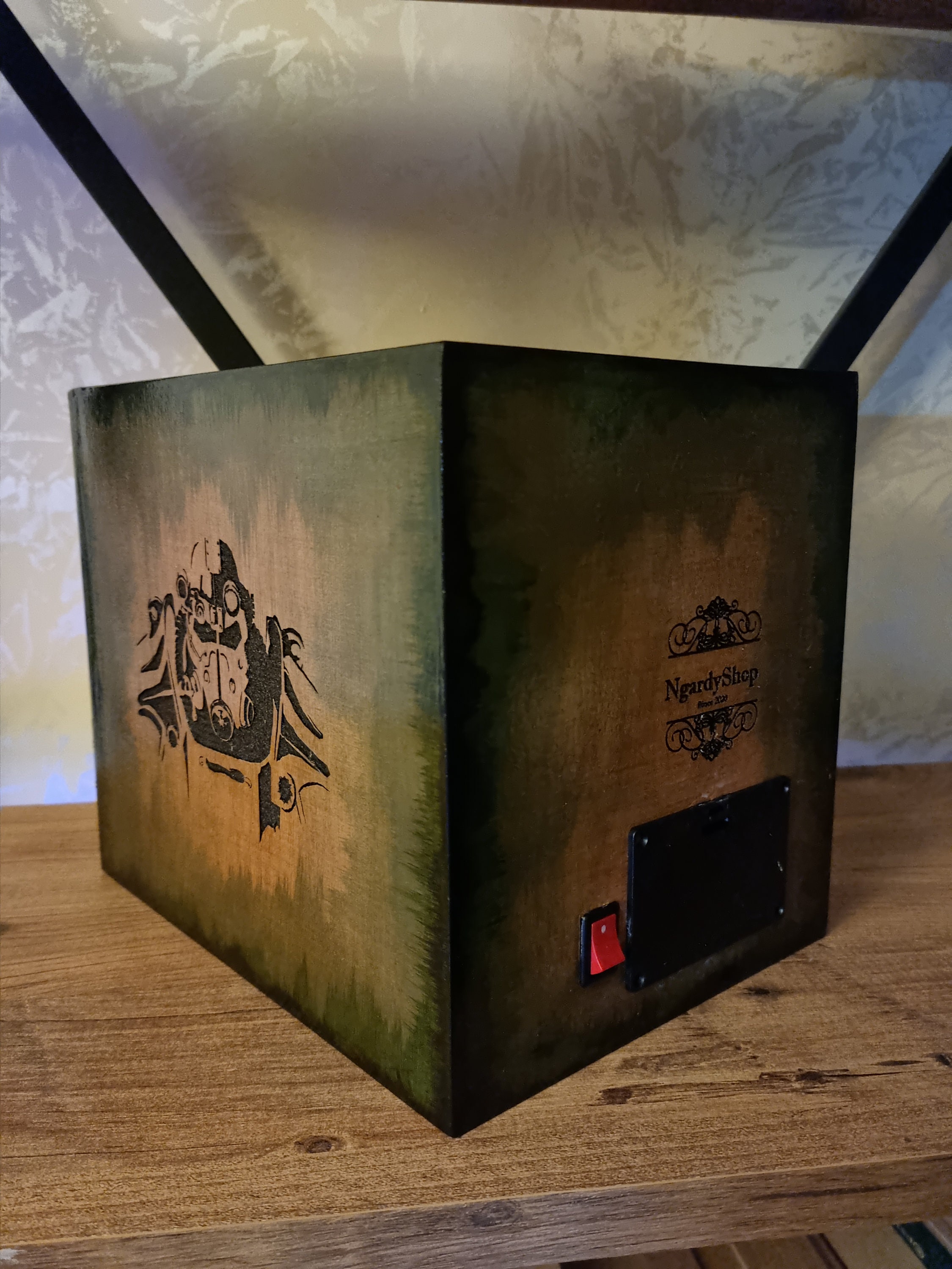 Fallout Inspired Vault-tec Book Nook Video Game Diorama, Book Shelf ...