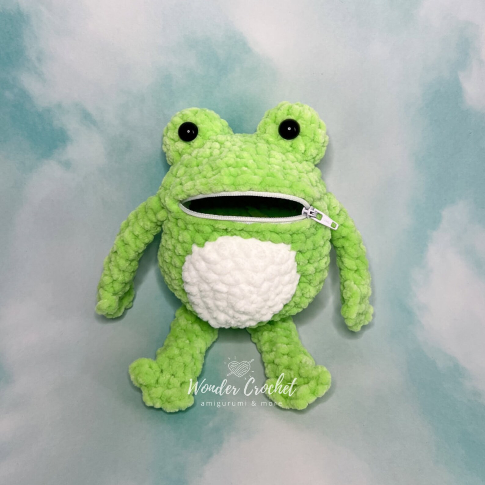 Frog Coin Purse Crochet PATTERN Amigurumi - Etsy