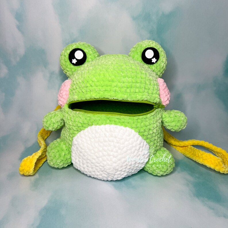 Frog Backpack Crochet PATTERN Amigurumi - Etsy