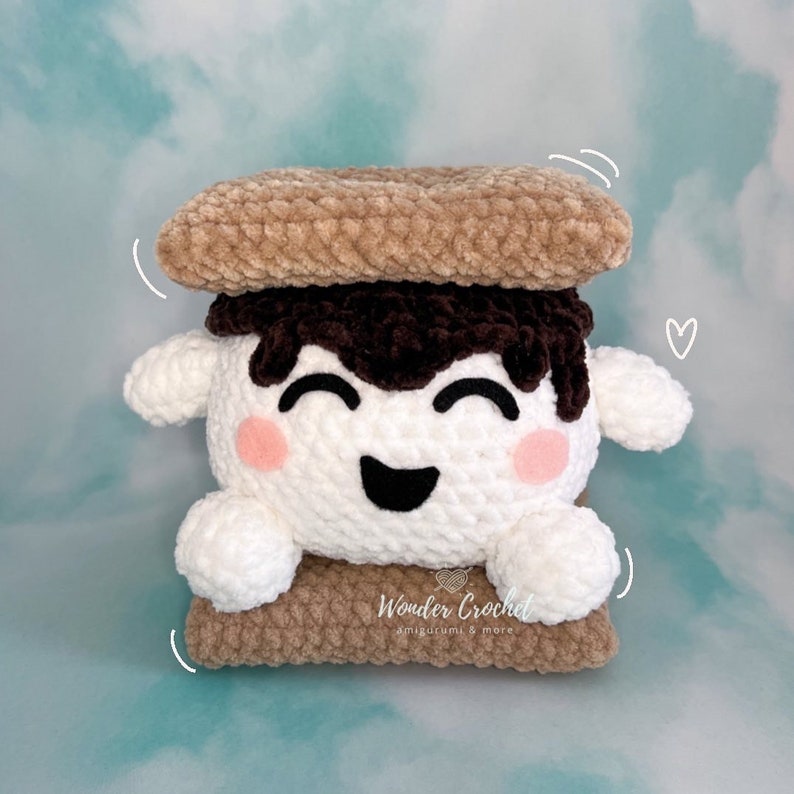 S'mores Plush Crochet PATTERN Amigurumi - Etsy