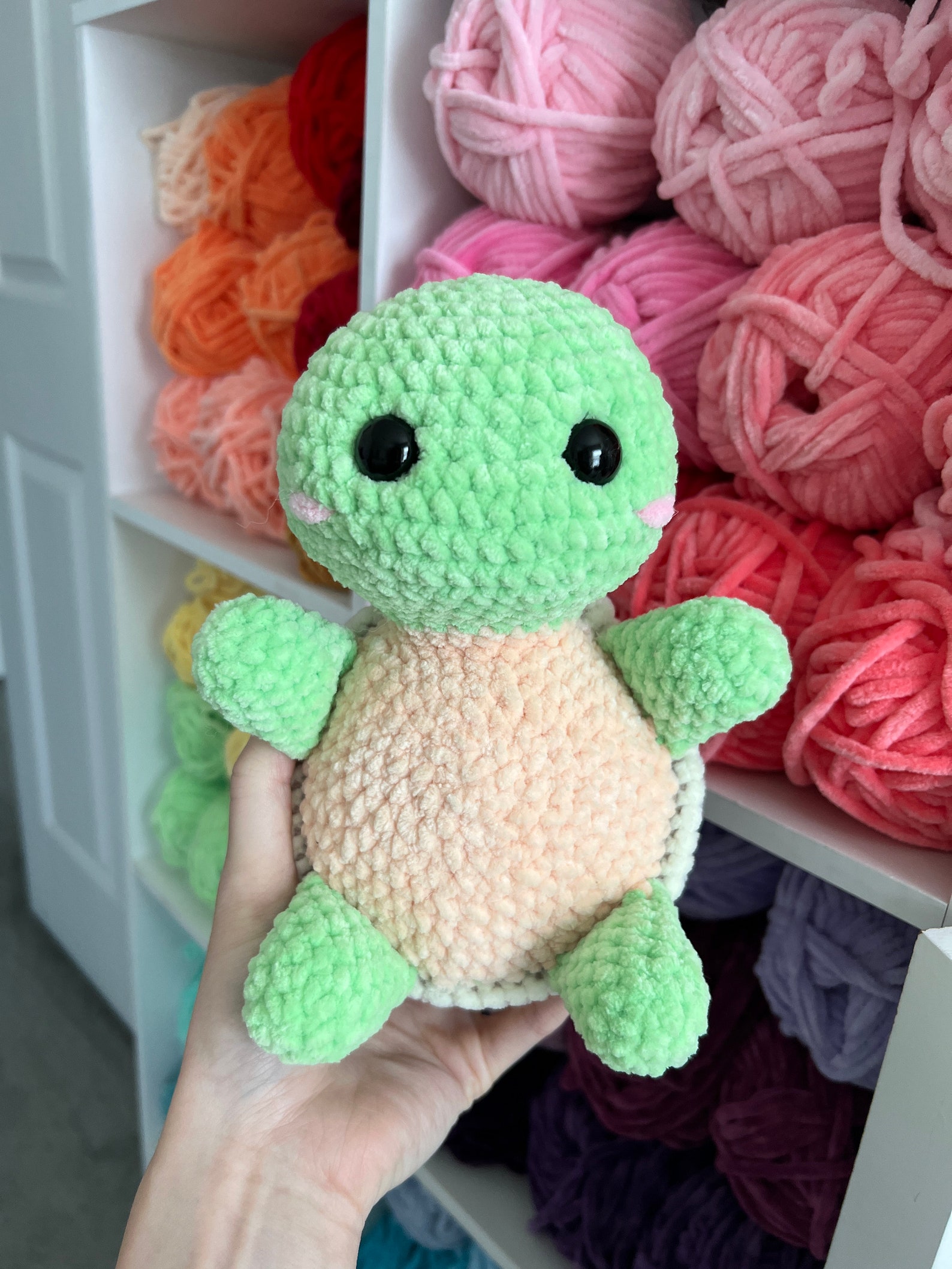 NO-SEW Turtle Plush Crochet PATTERN - Etsy