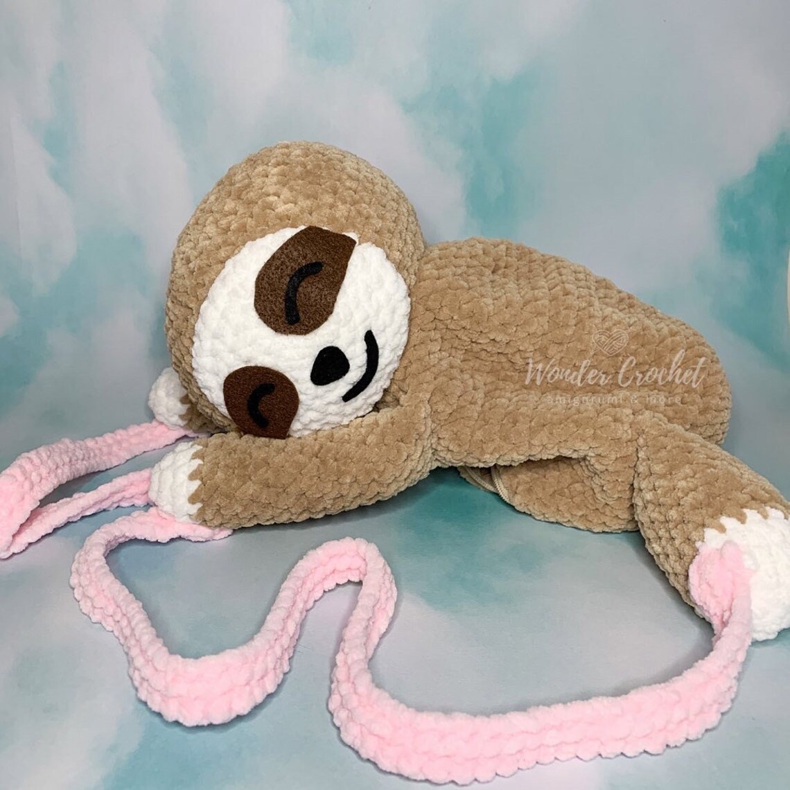 Sloth Backpack Crochet PATTERN Amigurumi | Etsy