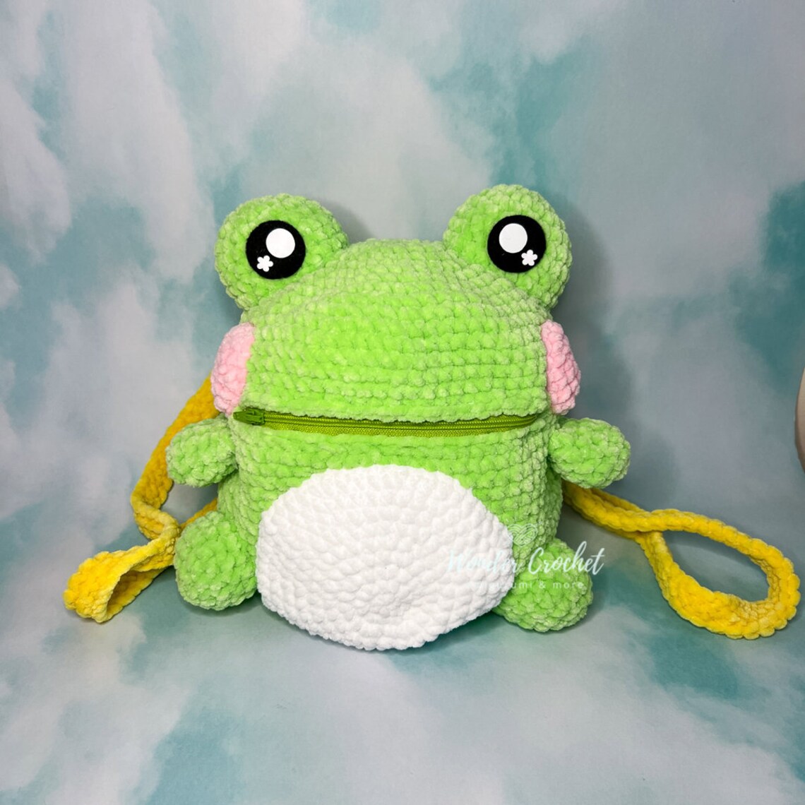 Frog Backpack Crochet PATTERN Amigurumi - Etsy