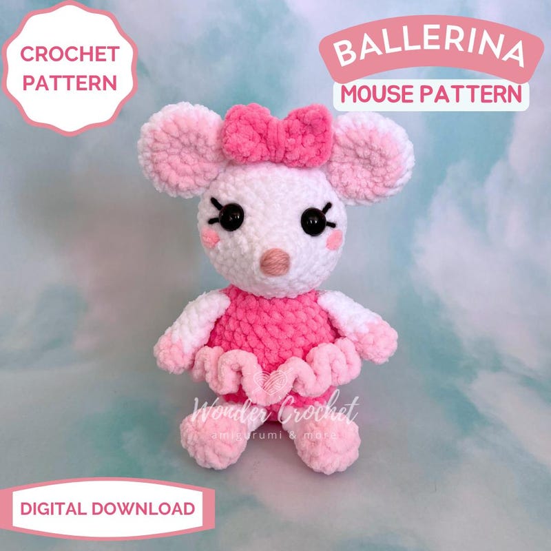 Ballerina Mouse - Etsy