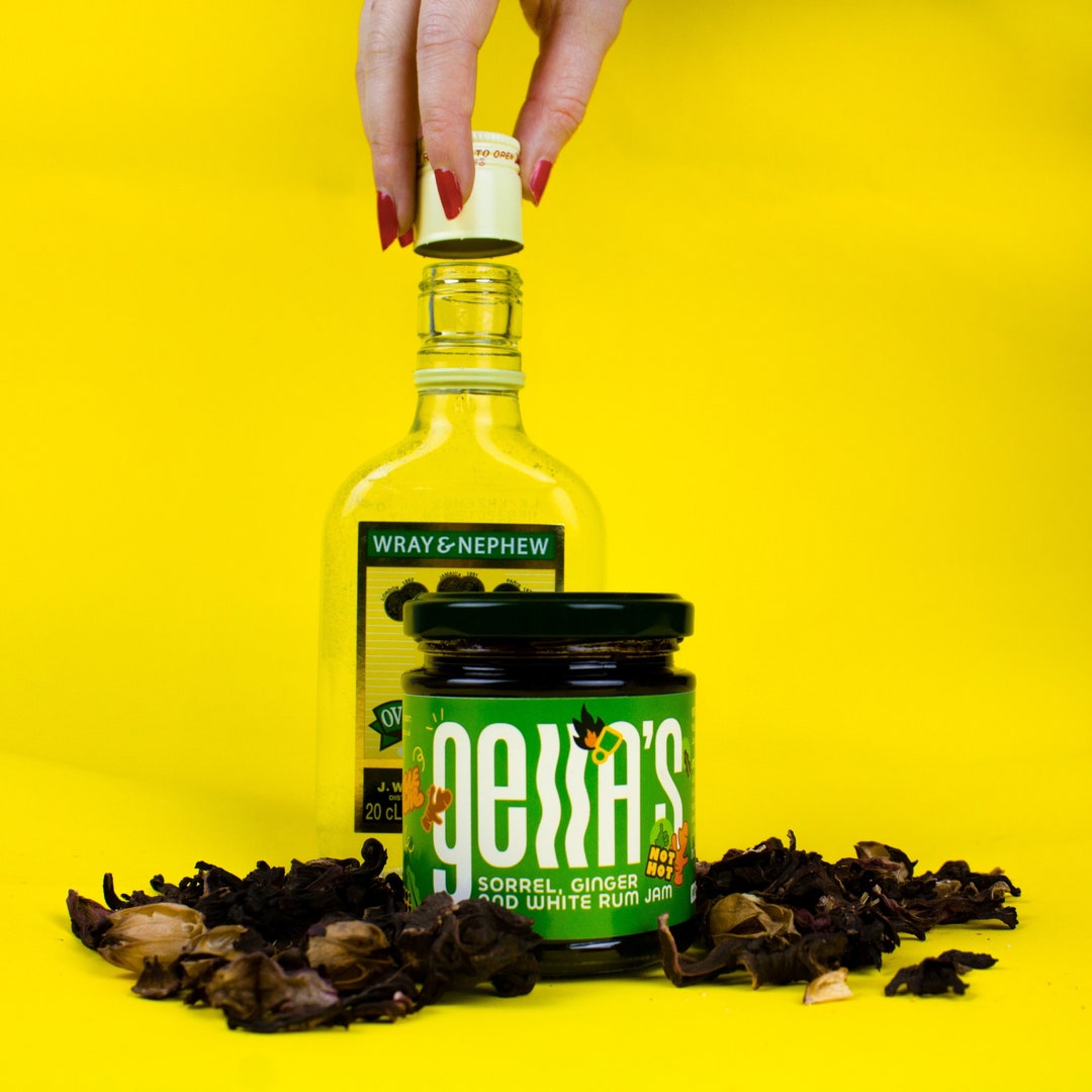 Sorrel Ginger and White Rum Jam - Etsy