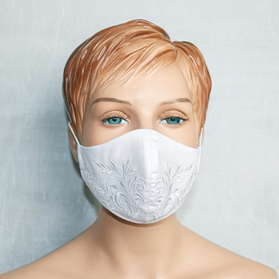 Mask with an embroidery Machine Embroidery Design Mask | Etsy