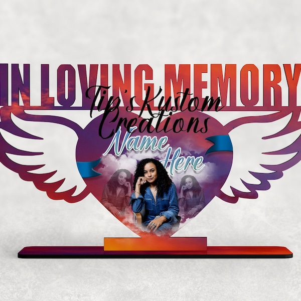 In Loving Memory Sign - Etsy