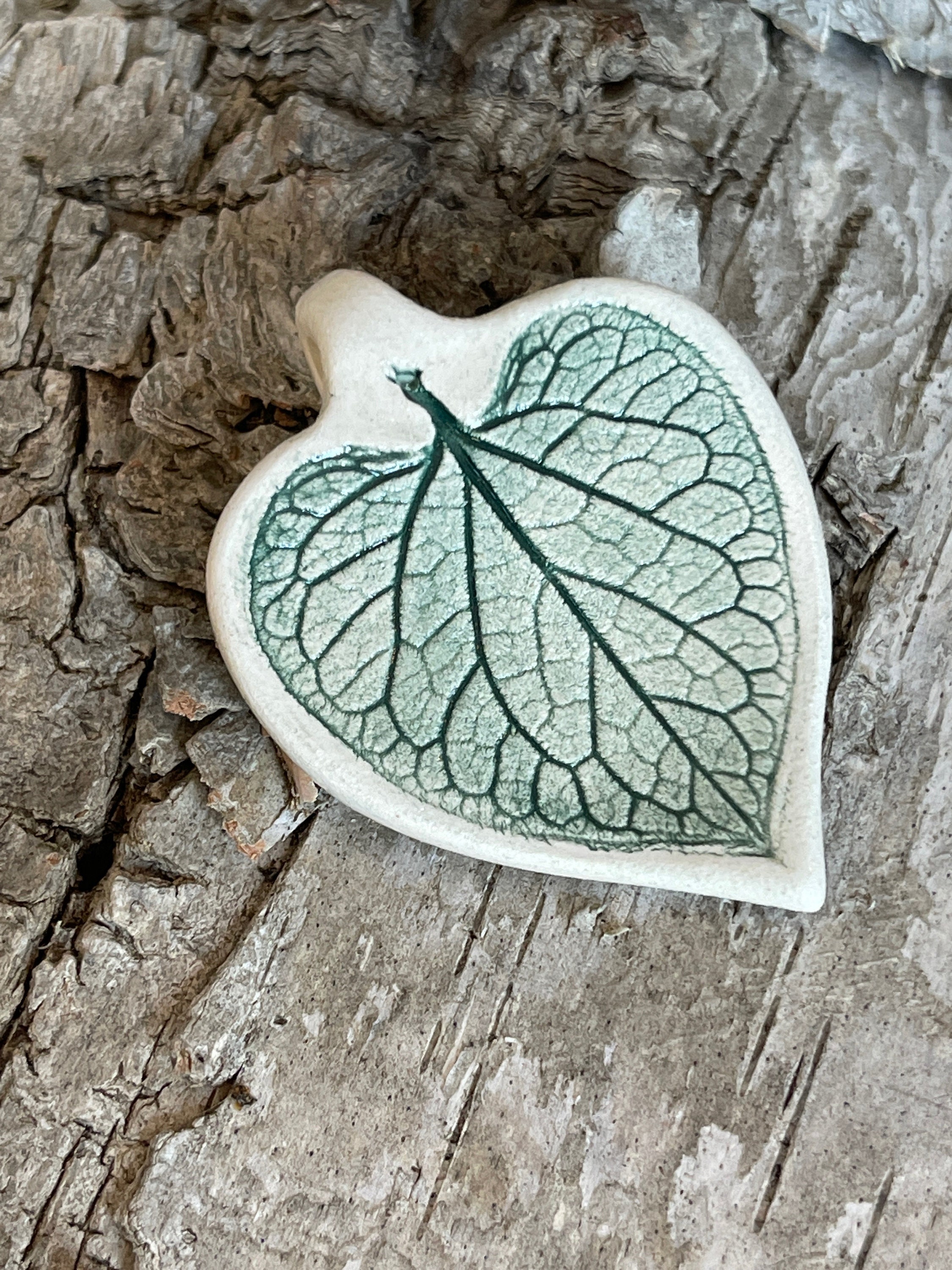 Leaf Pendant Ceramic Leaf Jewelry Nature Inspired. - Etsy