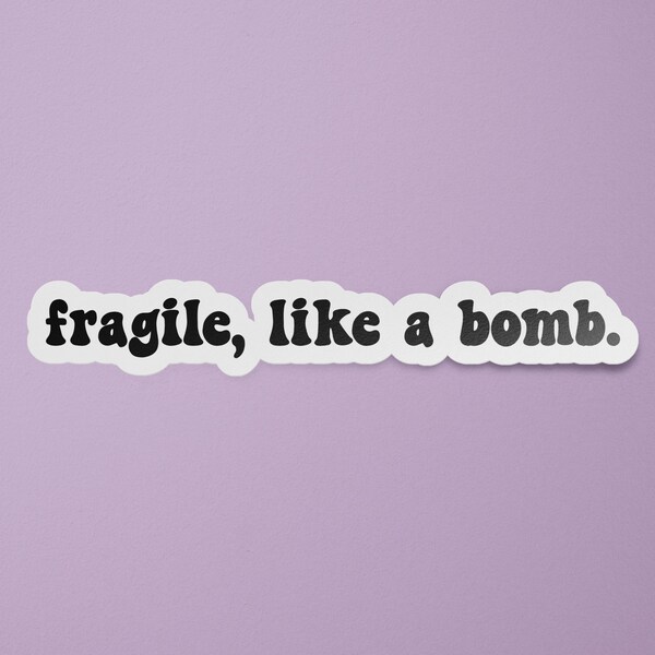 Fragile Stickers - Etsy