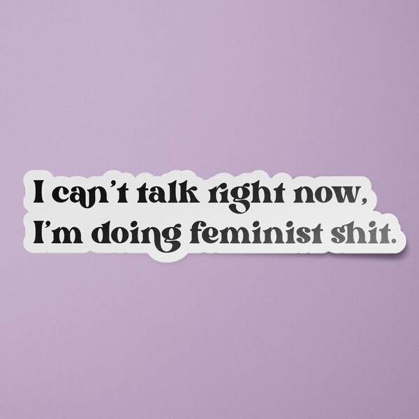 Feminist Stickers - Etsy