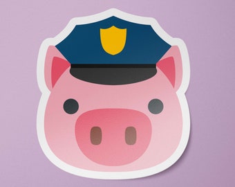 Prints Screenprints Pig cop patch etna.com.pe