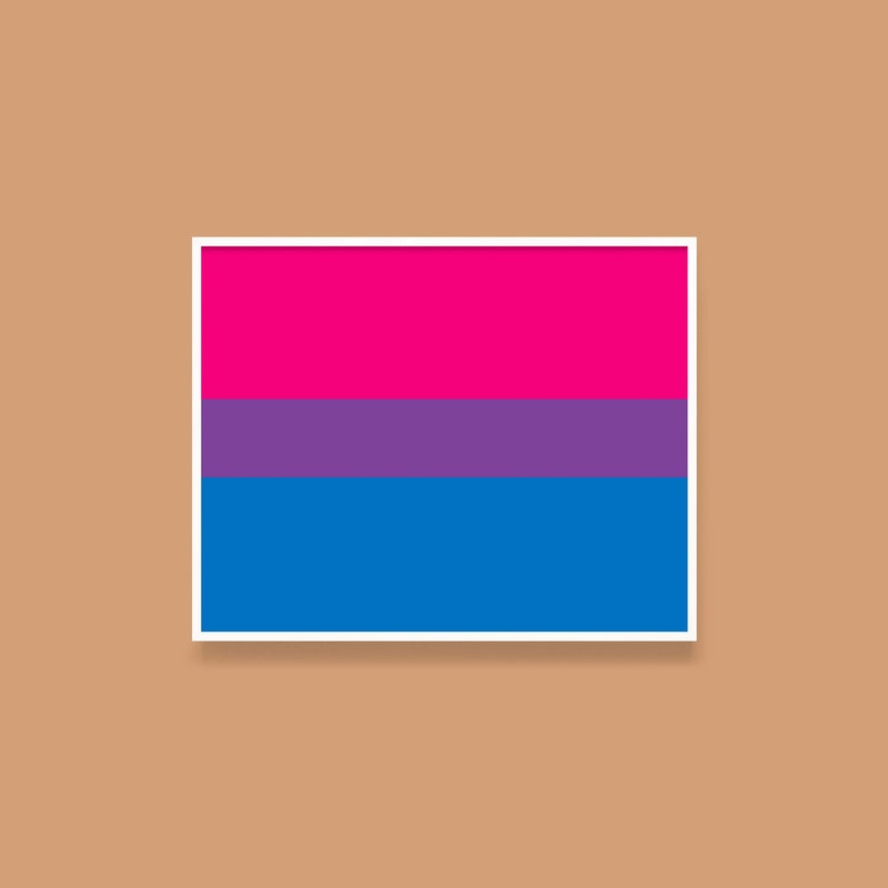 Bi Pride Poster - Etsy