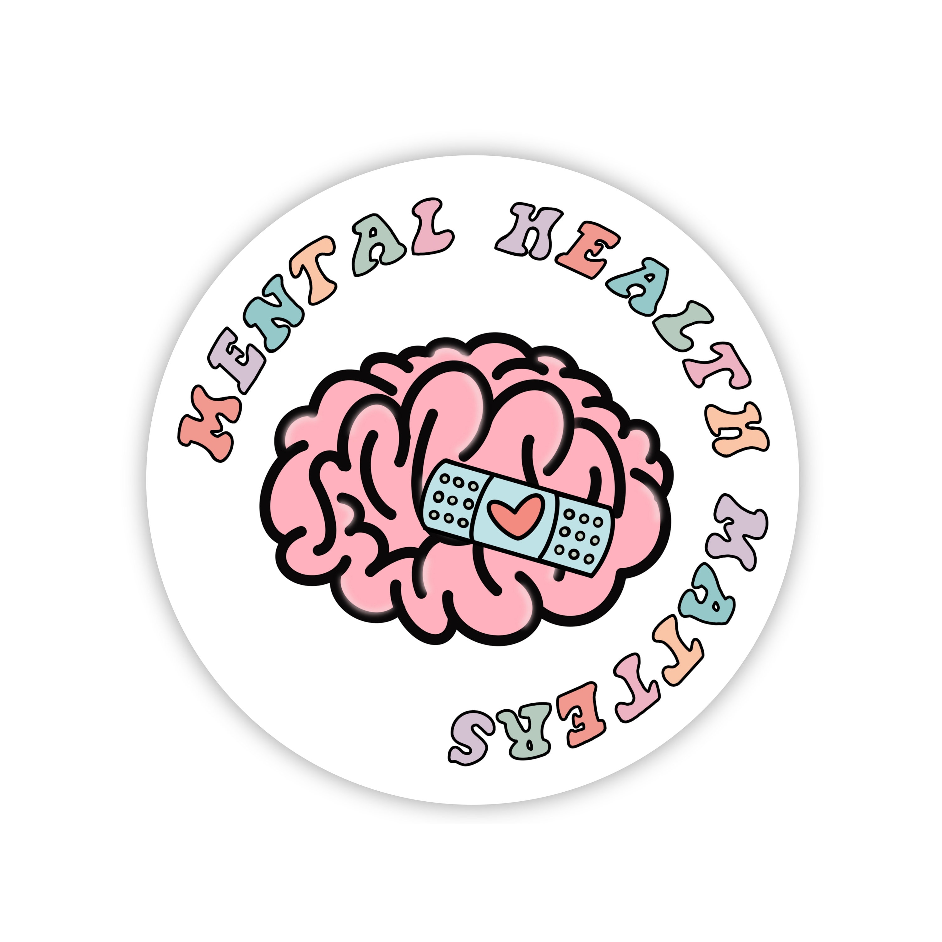 Mental Health Stickers Mental Health Matters Decal Anxiety | Etsy