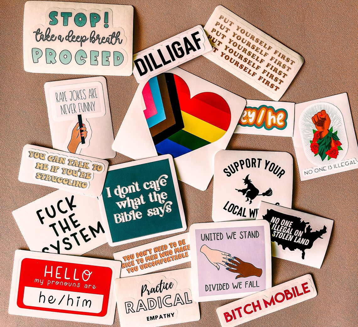 Get in Losers Sticker Thriving Bumper Sticker Love - Etsy