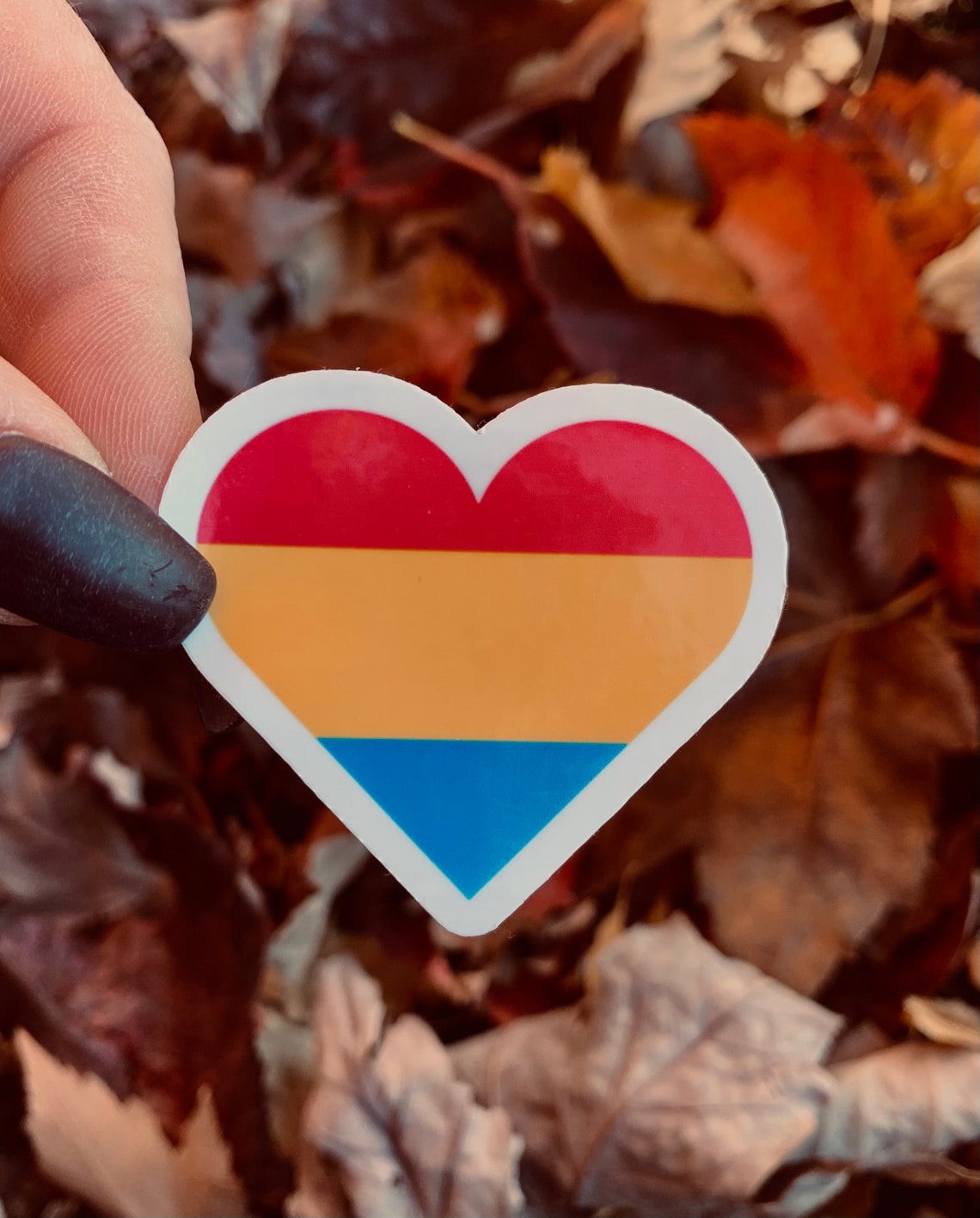 Pansexual Pride Sticker Pansexual Sticker Pansexual Flag | Etsy