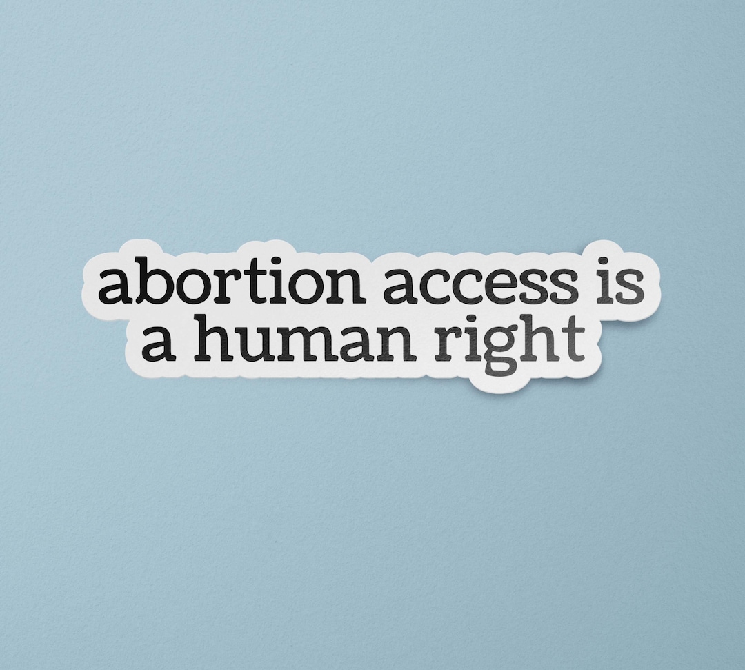 Pro Choice Sticker | Feminist Sticker | Abortion Rights Decal ...