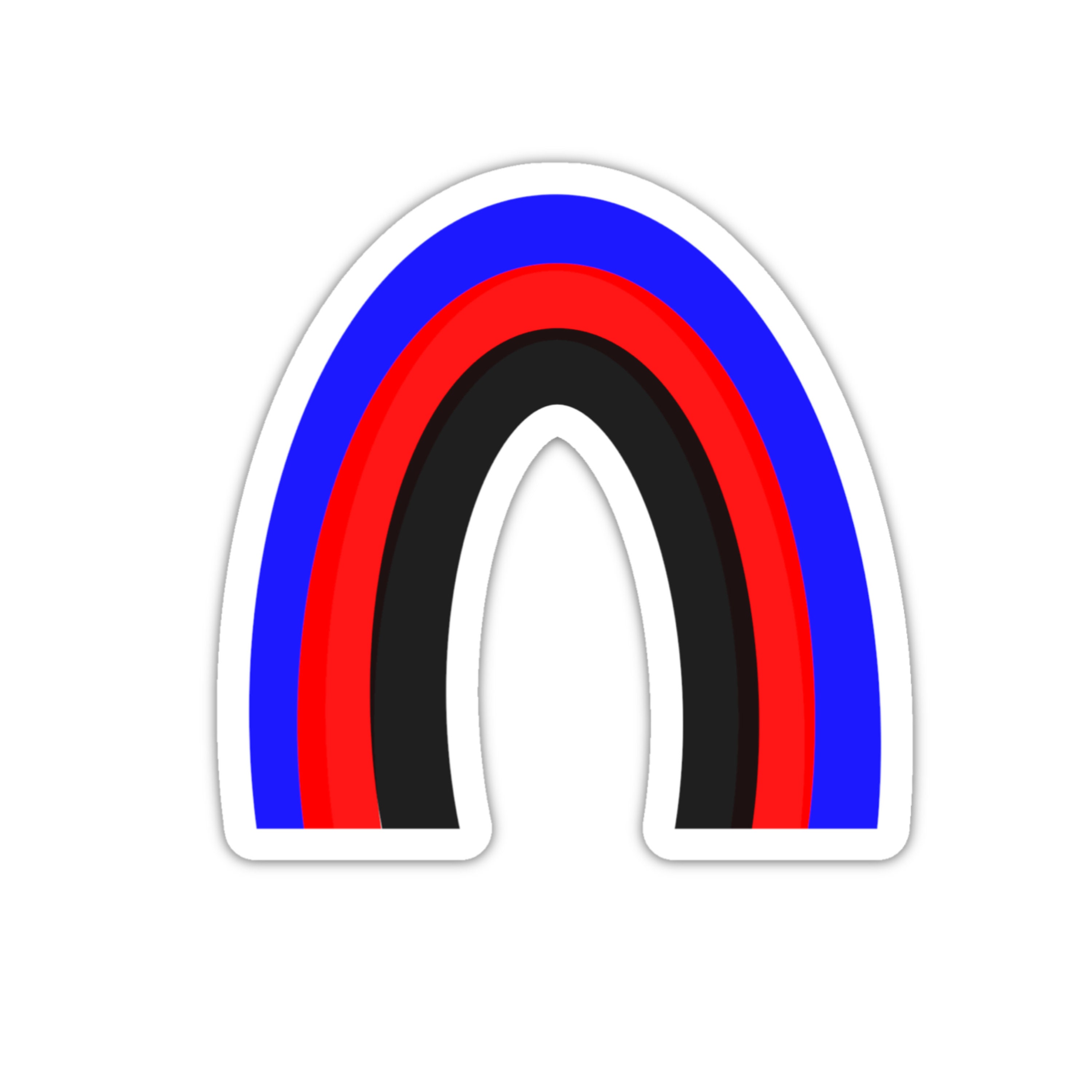 Polyamorous Pride Sticker Poly Sticker Polyamorous Flag | Etsy