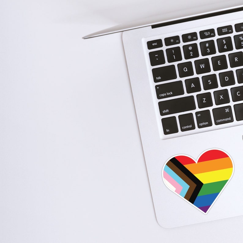 LGBT Pride Sticker LGBT Pride Stickers LGBT Progress Flag - Etsy