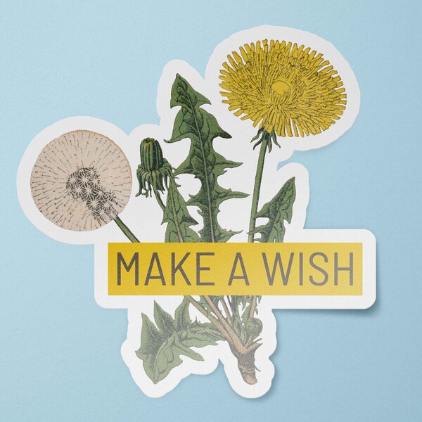 Dandelion Stickers - Etsy